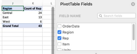 Create High Level Reports Using Excel Pivot Table To Show Trends And