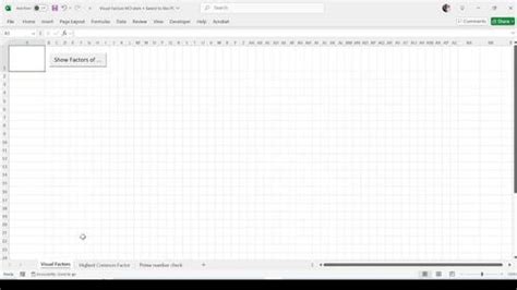 Visual Factors HCF With Prime Number Check By STEM With Josh TPT