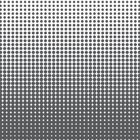 Modern Simple Abstract Seamlees Grey Color Halftone Pattern On White
