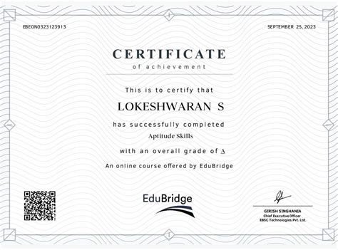 lokeshwaran s on linkedin thankyouedubridge