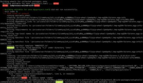 ModuleNotFoundError No Module Named Cmake During Pip Install E Issue Onnx Onnx