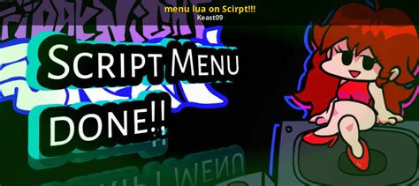 menu lua on scirpt [friday night funkin ] [modding tools]