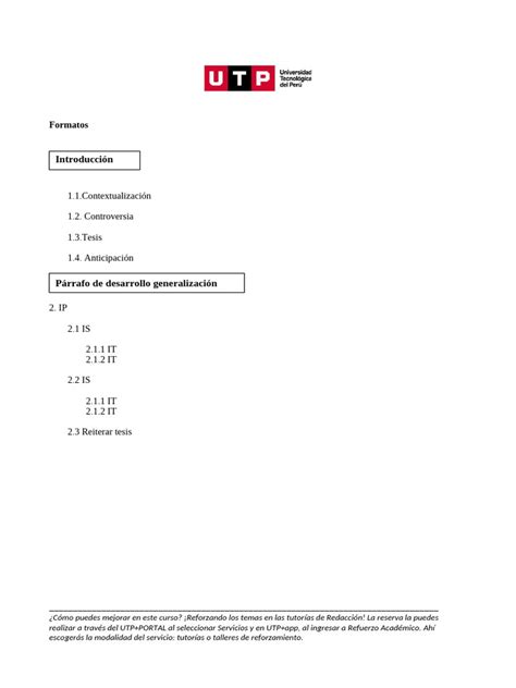 Formatos Texto Argumentativo Fymjqt Pdf