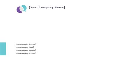 Minimalist It And Software Envelope Template Edit Online And Download Example