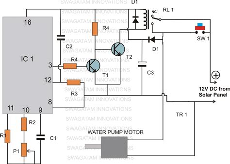 Circuit Diagram For Water Level Controller Circuit Diagram