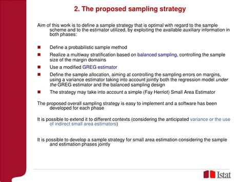 Ppt A Balanced Sampling Approach For Multiway Stratification Design For Small Area Estimation
