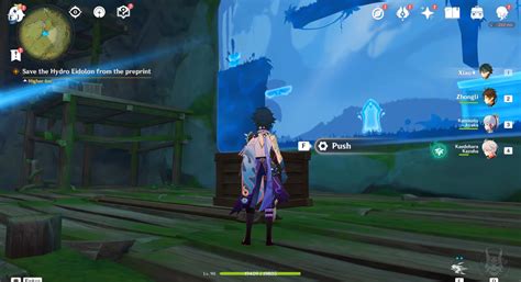 Genshin Impact Save The Hydro Eidolon From The Preprint Guide Item