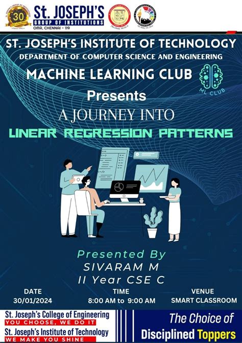 Cse St Josephs Institute Of Technology On Linkedin Machinelearning