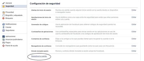 Cómo Eliminar O Desactivar Tu Cuenta De Facebook Como Funciona Que