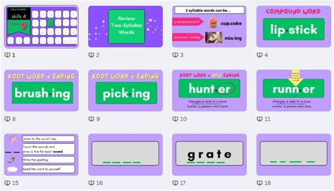 Amplify Ckla First Grade Skills 4 24 Editable Canva Presentation Templates