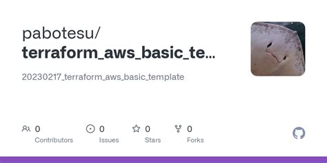 Github Pabotesuterraformawsbasictemplate 20230217terraformaws