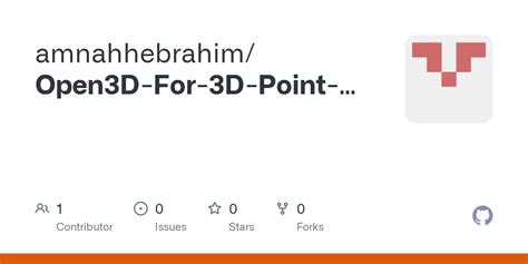 Github Amnahhebrahimopen3d For 3d Point Cloud Data