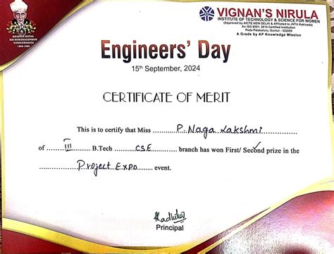 Nagalakshmi Pala On Linkedin Engineering Learning Projectexpo