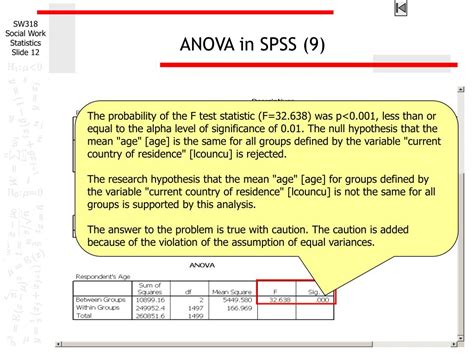 Ppt One Way Analysis Of Variance Powerpoint Presentation Free