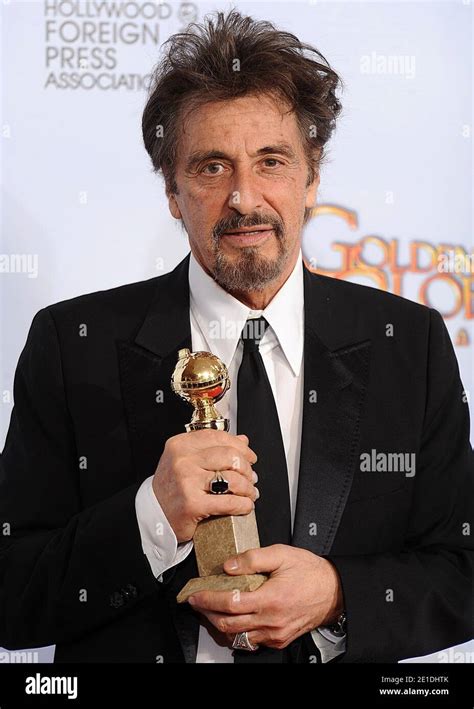 Al Pacino With The Award For Best Performance By An Actor In A Mini