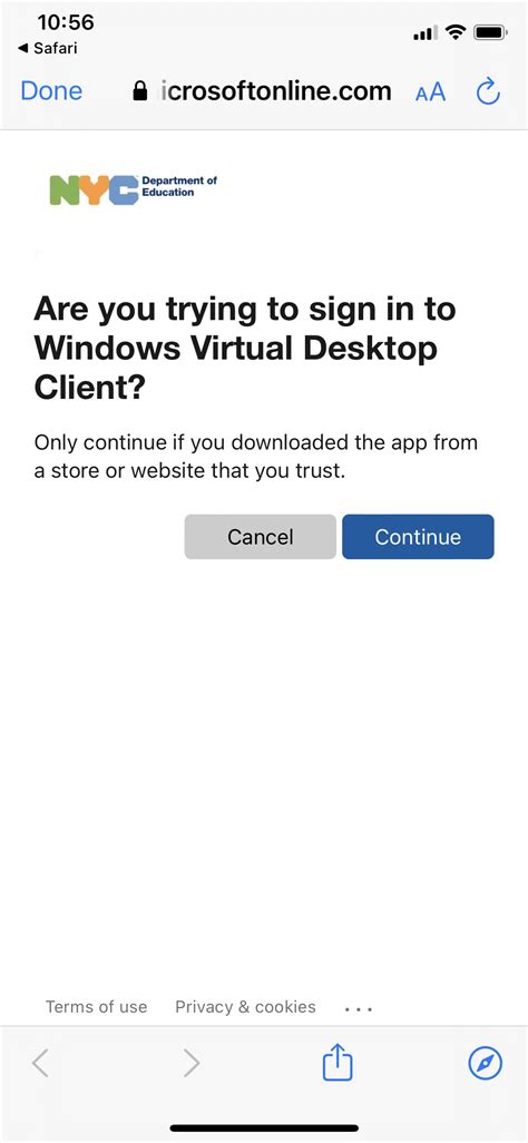 Problem With Rdp App For Iphone After Update Microsoft Qanda