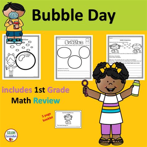 1st Grade Bubble Day By Silloh Curriculum Tpt