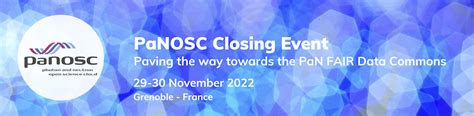 Panosc Closing Event Paving The Way Towards The Pan Data Commons Ceric