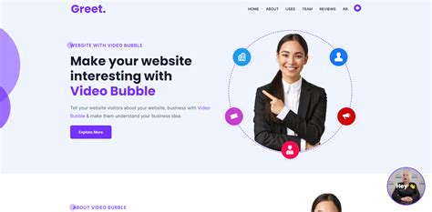 Greet Video Bubble Javascript Plugin By Themeatelier Codecanyon