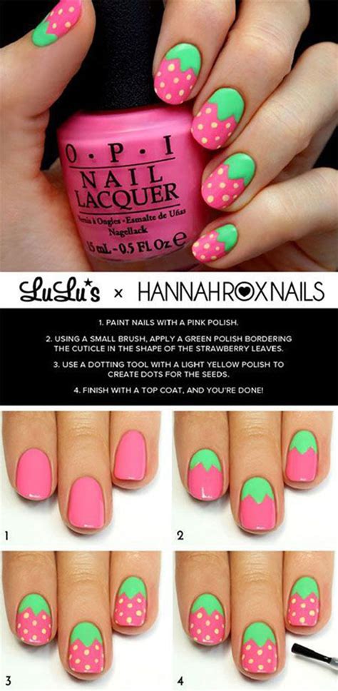 18 Easy Summer Nail Art Tutorials For Beginners 2019fabulous Nail Art