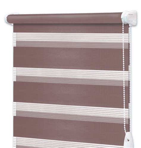 Рулонная штора День-Ночь Wenster Elegance DN 512 120х160 см открытого ...