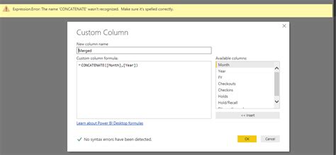 solved concatenate issues microsoft fabric community