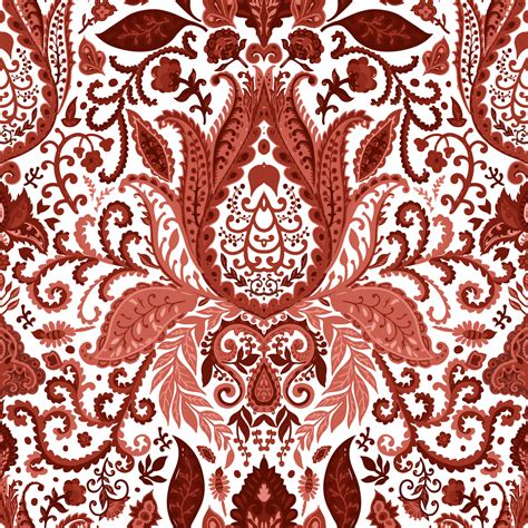 Abstract Vintage Flower In Bloom Seamless Pattern 17738855 Vector Art