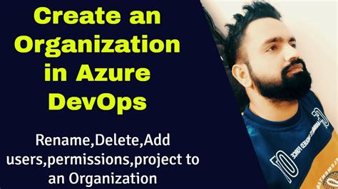 Azure Devops Organization Setup Create An Organization In Azure Devops Organization Settings