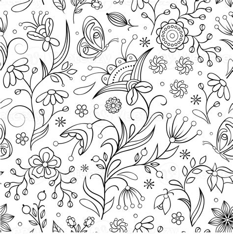 Free Floral Pattern Background Seamless Floral Pattern Floral Wallpaper 21193407 Png With