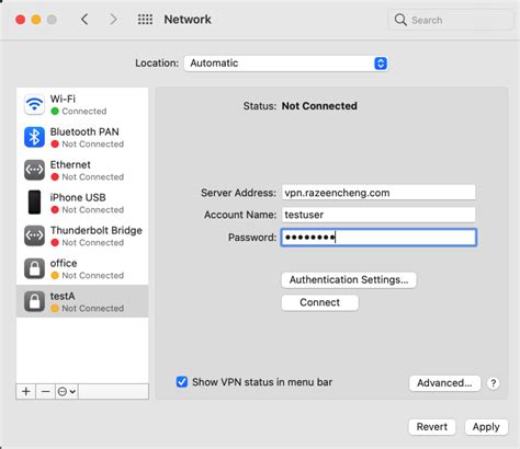 Homelab 7：ipsec Vpn（基于证书认证）客户端设置 Razeen`s Blog