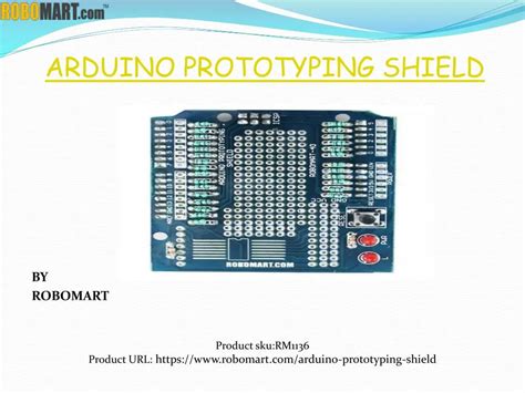 Ppt Buy Arduino Prototyping Shield Powerpoint Presentation Free Download Id7231770