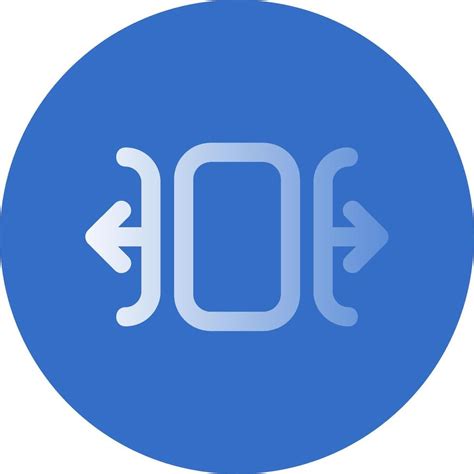 Carousel Horizontal Gradient Line Circle Icon 41865817 Vector Art At Vecteezy