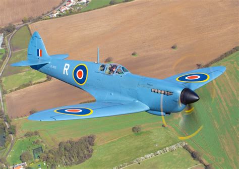 Supermarine Spitfire Owner Of Historic Spitfire Committed To Fly Over
