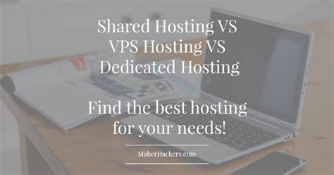 Shared Vps Or Dedicated Hosting Which Is Best For You Maherhackers