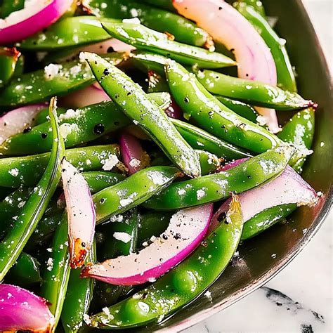 Ultimate Roasted Sugar Snap Peas Deliciously Crispy Side Dish