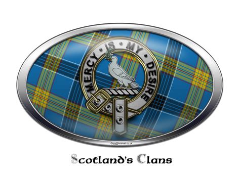 Laing Clan Crest And Tartan