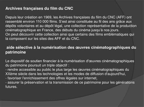 Ppt Centre National Du Cinéma Et De Limage Animée Powerpoint