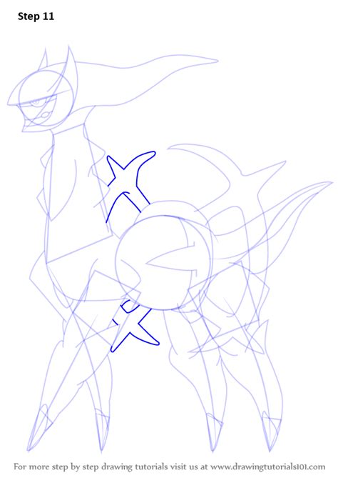 Pokemon Arceus Drawing