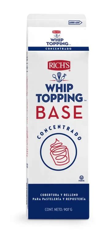 Whip Topping Base 907 G Rich Mx