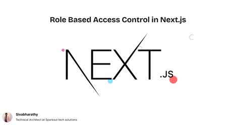 role based access control implemenation in next js