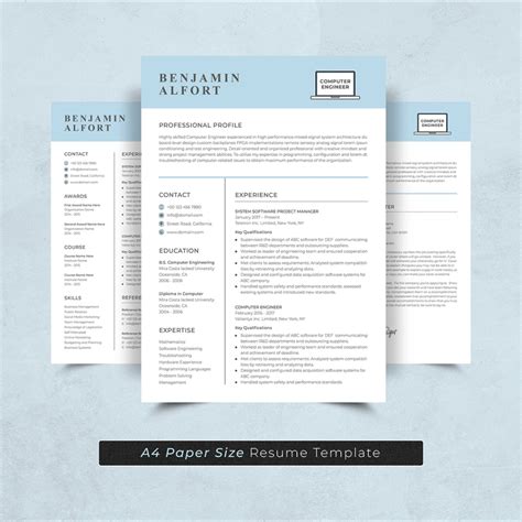 Computer Engineer Resume Template