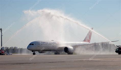 Kyiv Ukraine July 1 2020 Airplane Boeing 787 9 Dreamliner Tc Llk