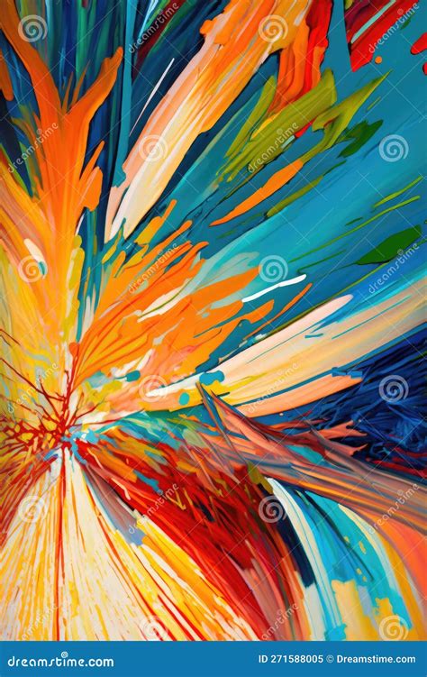 Beautiful Colorful Abstract Background Colors Vibrant And Dynamic Stock Illustration