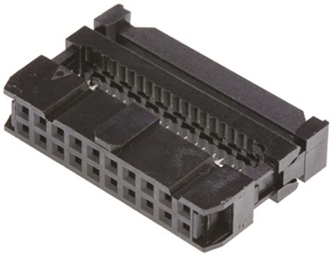 Amphenol Way Idc Connector Socket For Cable Mount Row Rs Components Indonesia