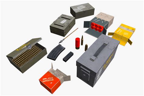 Fps 3d Ammo Pack Animatics Asset Store