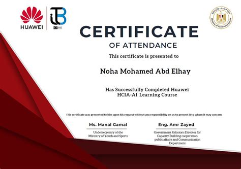 Noha Elblkasy On Linkedin Huaweihcia Aiexpertise Careerdevelopment