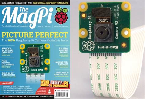 Raspberry Pi Magazine Issue 45 Explores The New 8mp Pi Camera Geeky