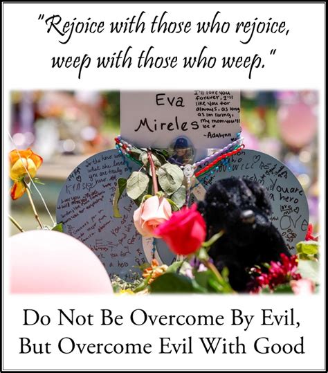 Do Not Be Overcome By Evil But Overcome Evil With Good Grace Is