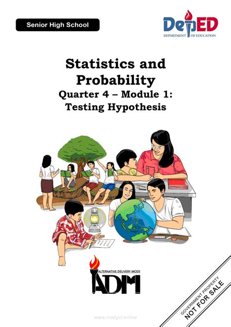 Statistics And Probability Module Testing Hypothesis SHS Modules