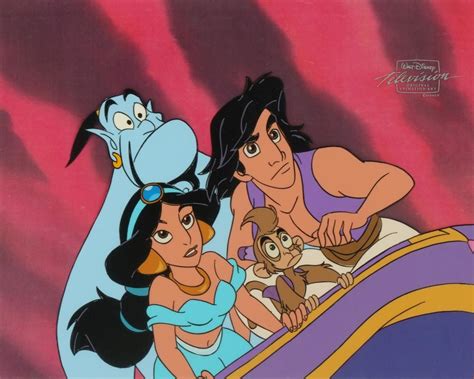 At Auction Disneys Aladdin The Series Animation Cel